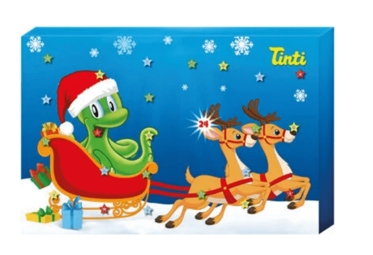 Julekalender med badebomber og badeartikler - Alletiders Gave