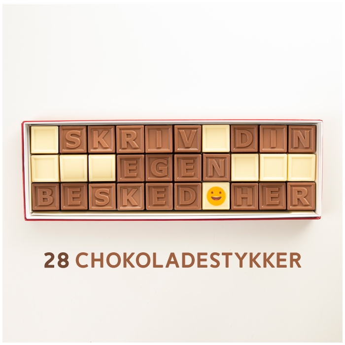 Personlig chokolade gave - Alletiders Gave - Personlige gaveideer
