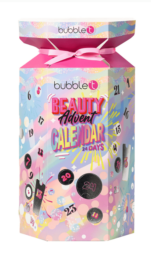 Julekalender med badebomber og badeartikler - Alletiders Gave